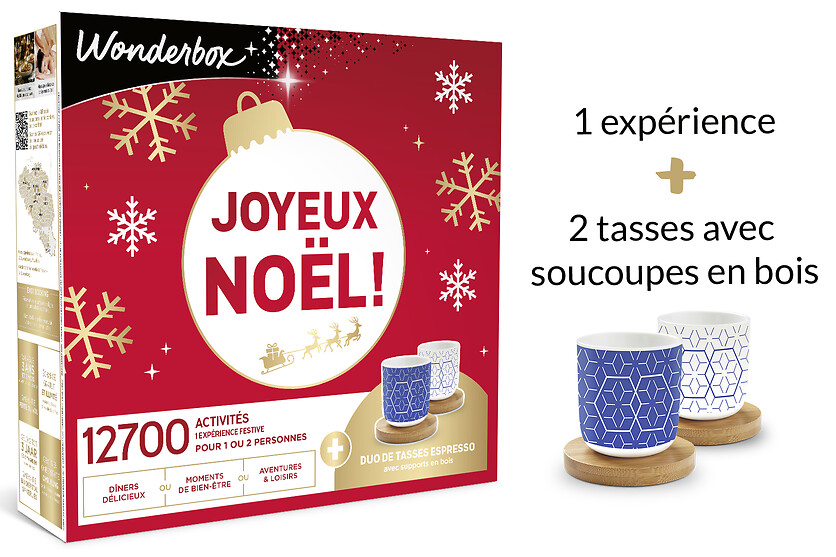 Coffret Joyeux Noël | +12 000 activités | Wonderbox